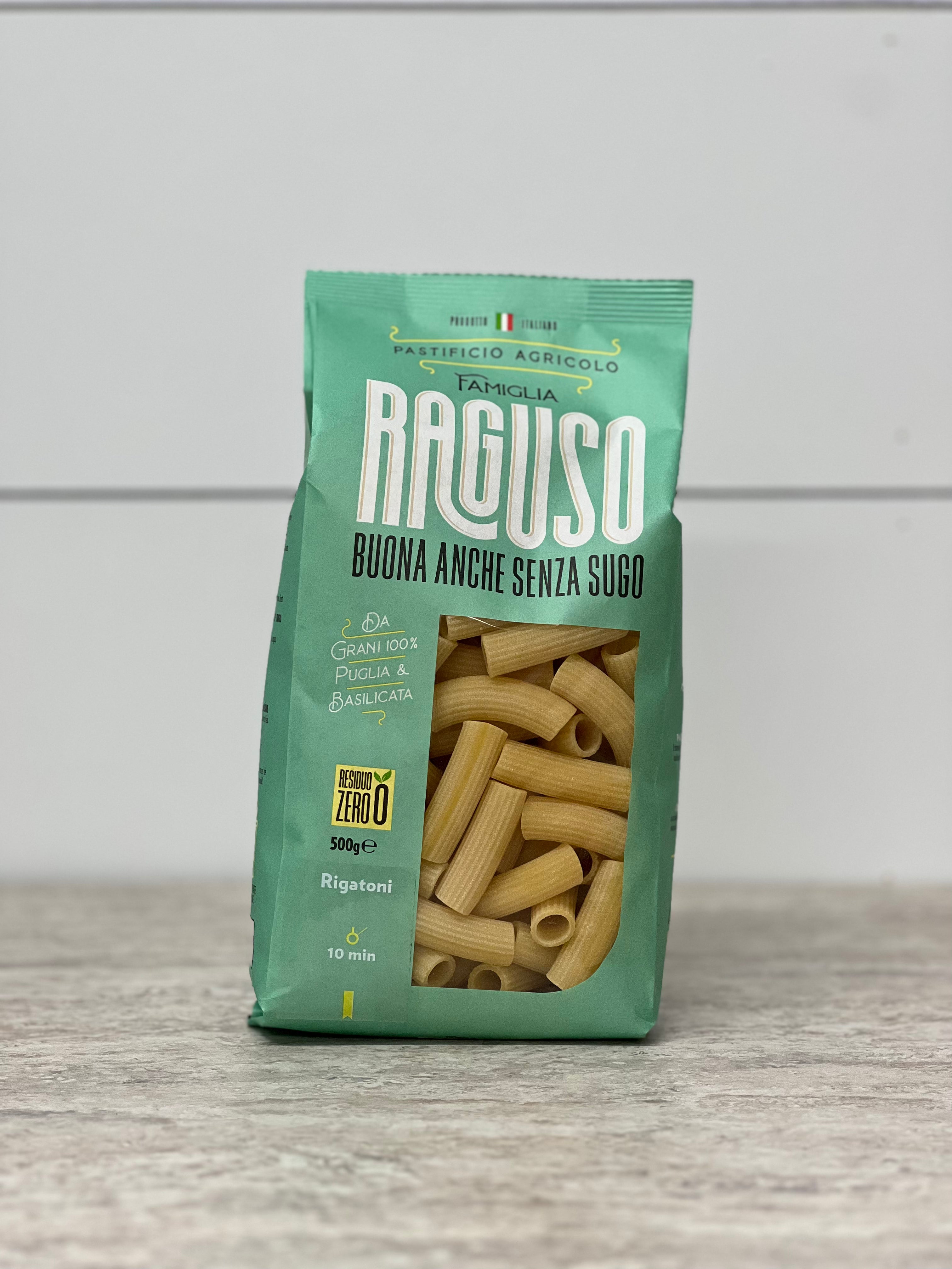 Raguso Rigatoni Pasta, 500g – Nino's Italian Deli