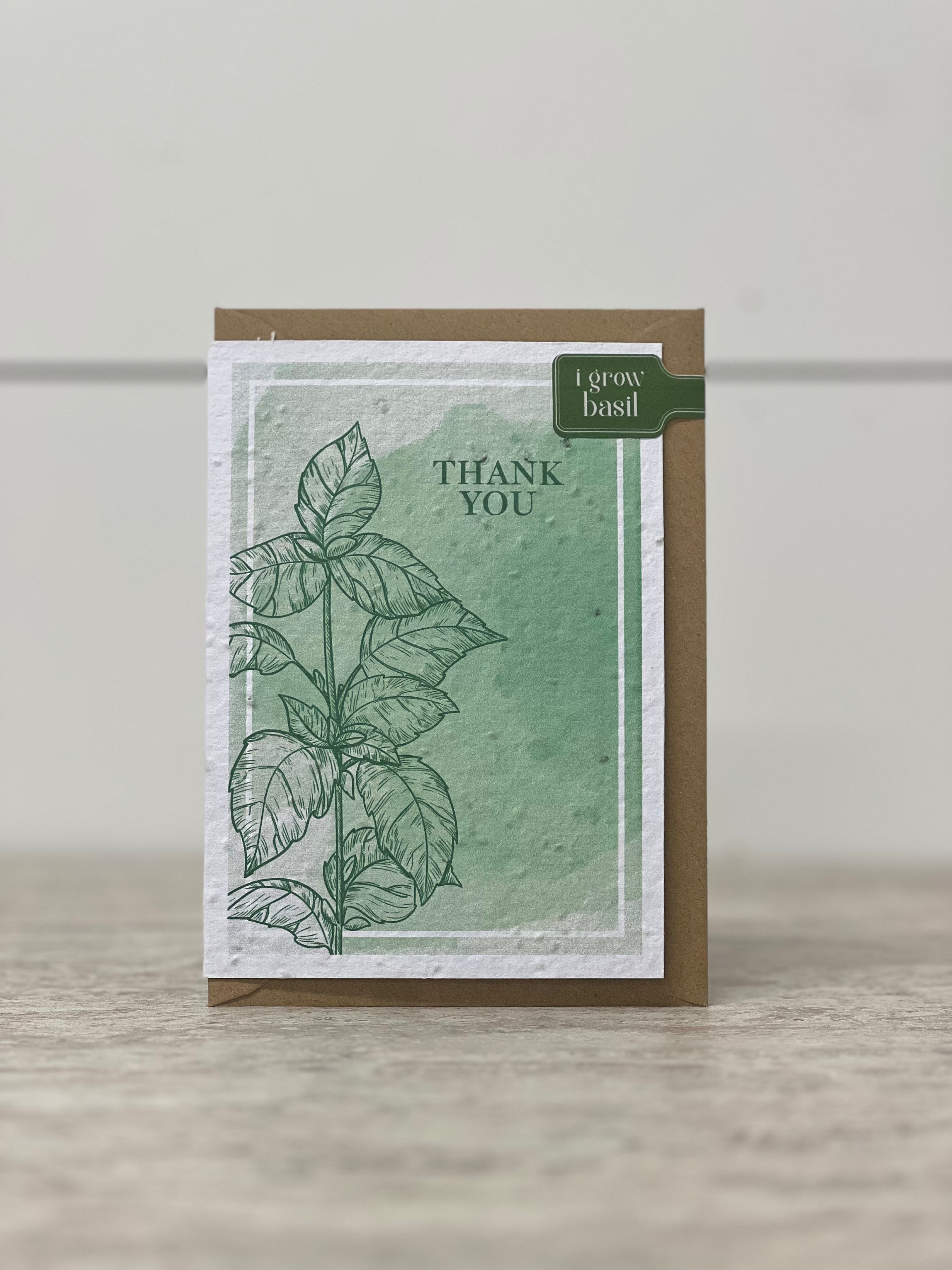 Plant Me Greeting Card (Basil) – Nino's Italian Deli