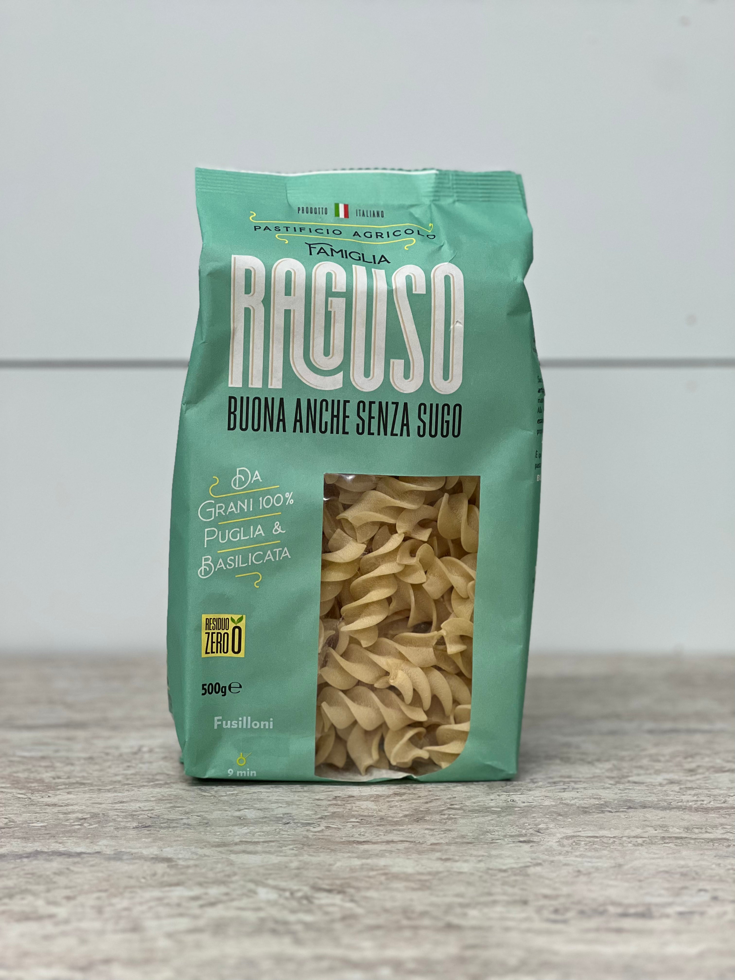 Raguso Fusilli Pasta, 500g – Nino's Italian Deli
